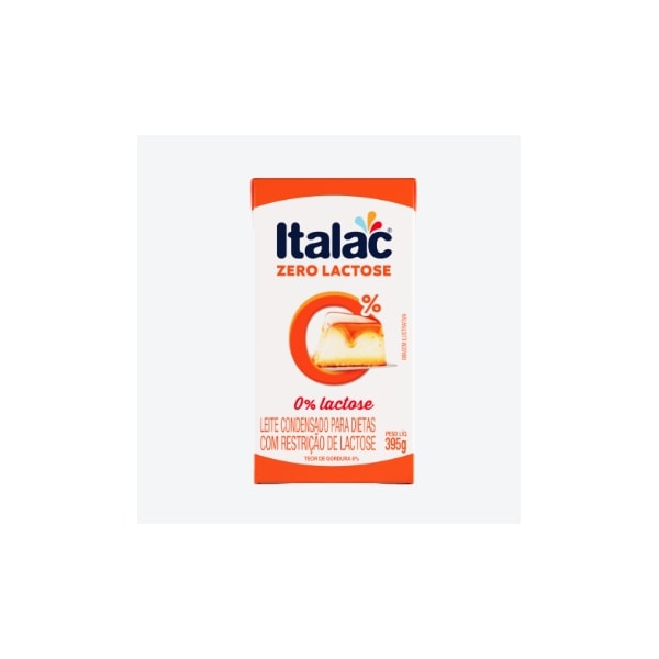 Leite Condensado Italac 395g Zero Lactose